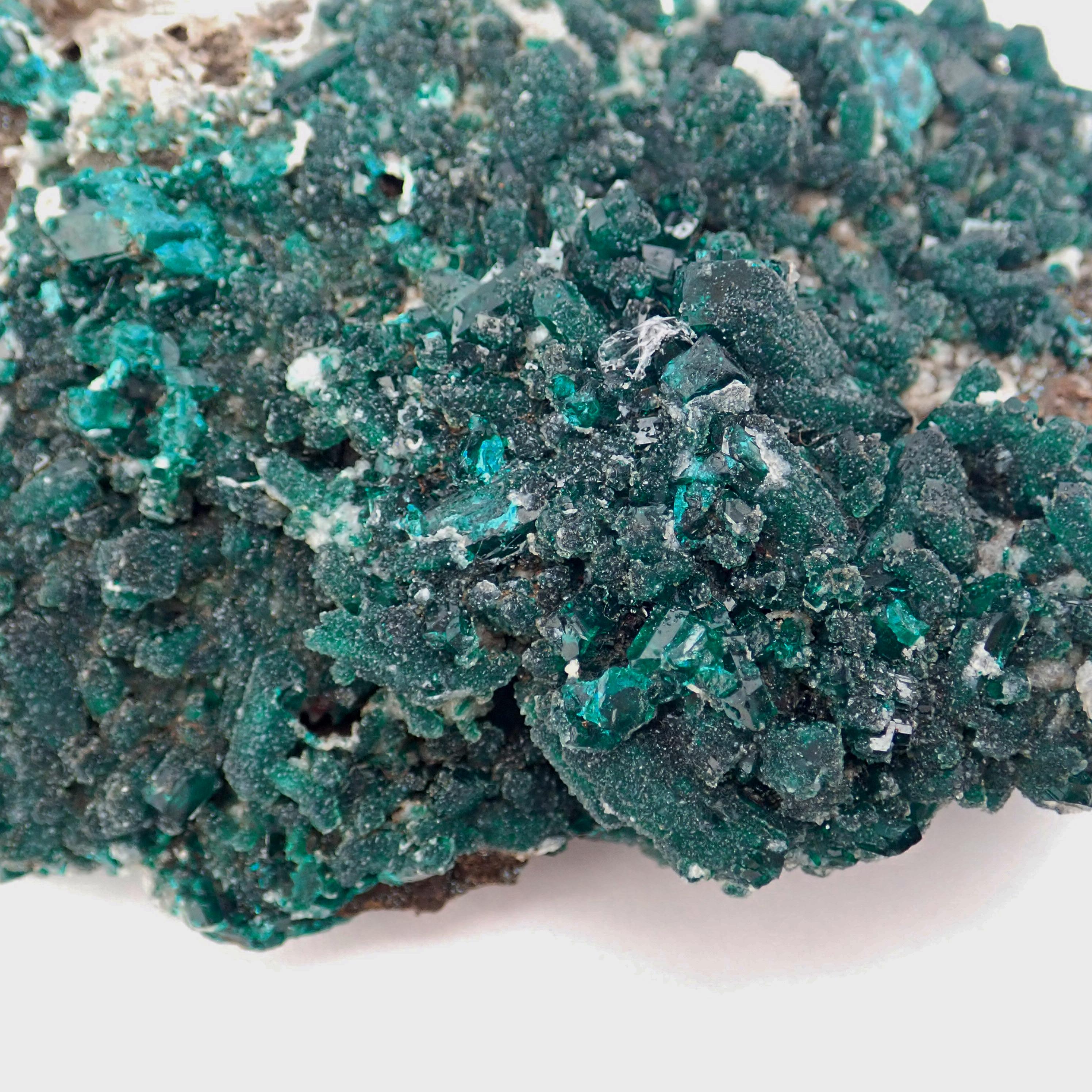 Quartz on Dioptase Mineral Specimen Natural Crystal - Etsy