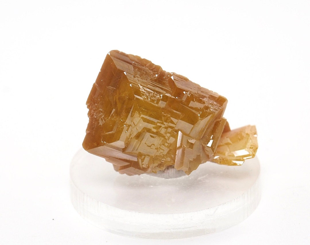 Wulfenite Golden Yellow Crystal Blade From La Morita Mine, 10.2gm ...