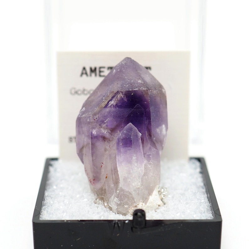 Amethyst Crystal Namibia Quartz Thumbnail Mineral Specimen Perky Box - Etsy