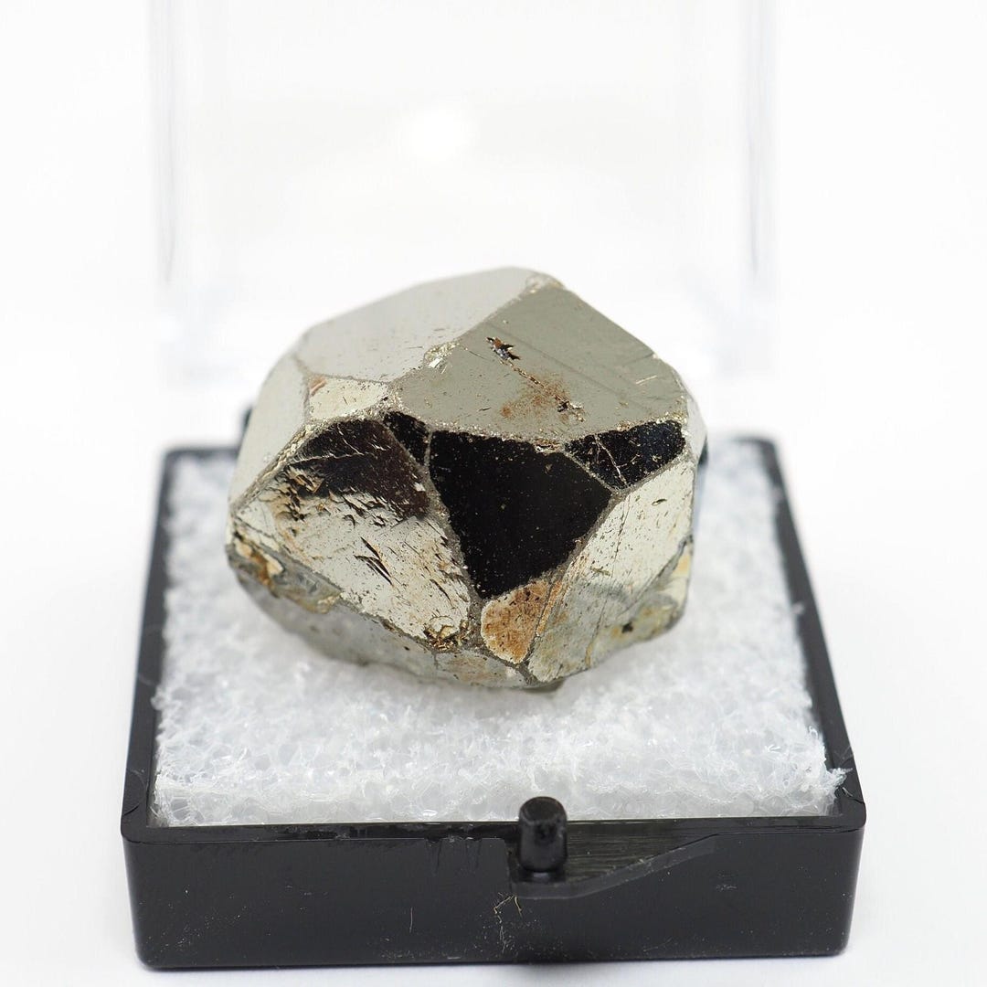 Pyrite Crystal Tanzania Perky Box Thubmnail Mineral Specimen - Etsy