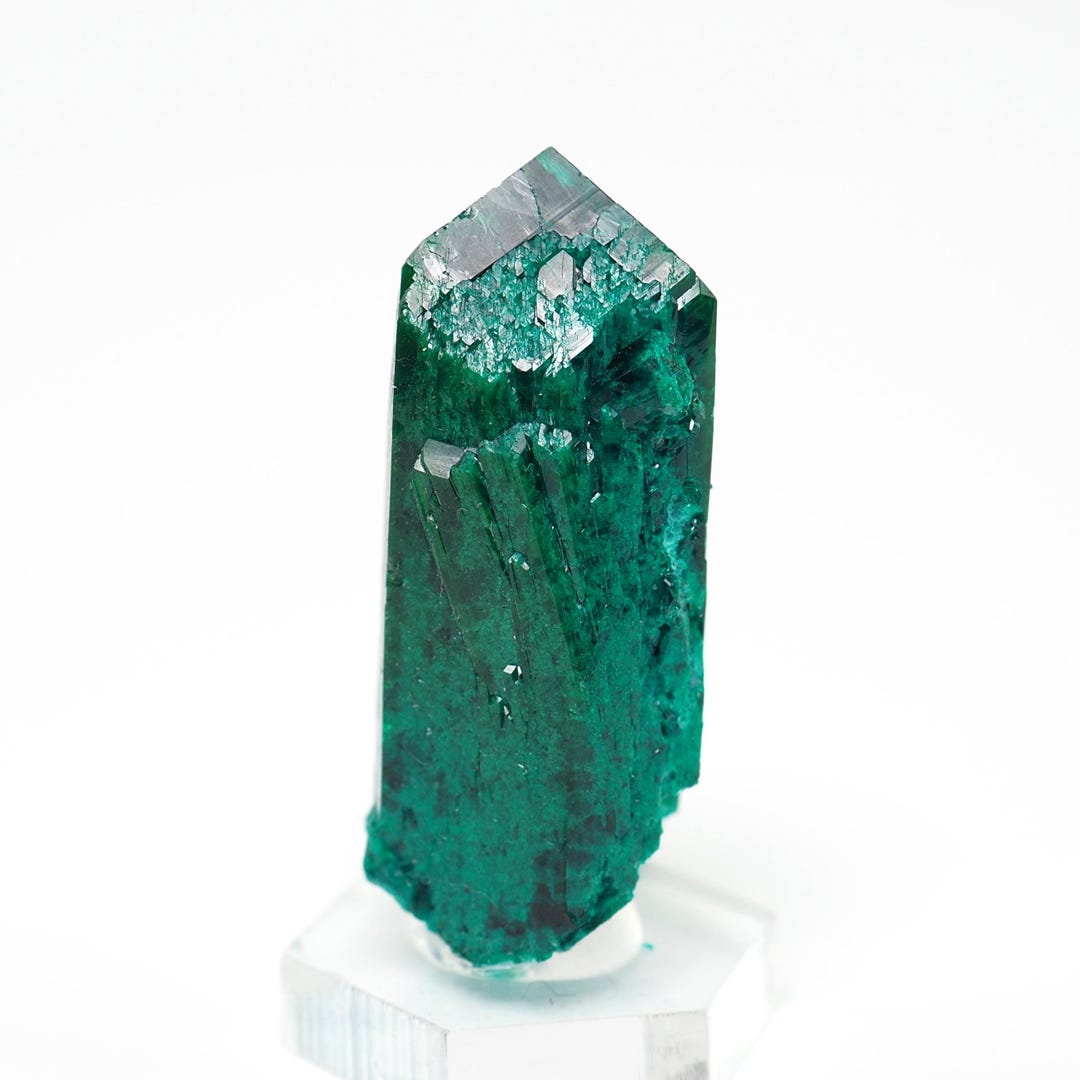Dioptase Crystal Green Mineral Specimen - Etsy