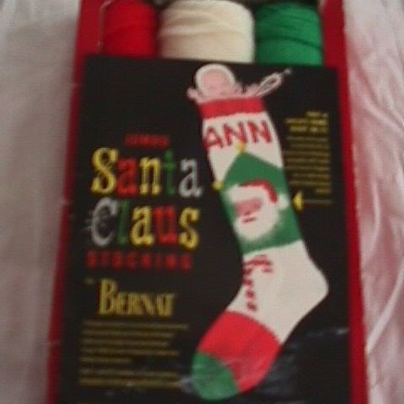 Santa Stocking - Etsy