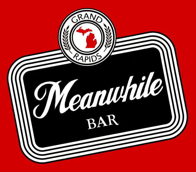 Meanwhile Black Label Logo Shirt - Etsy