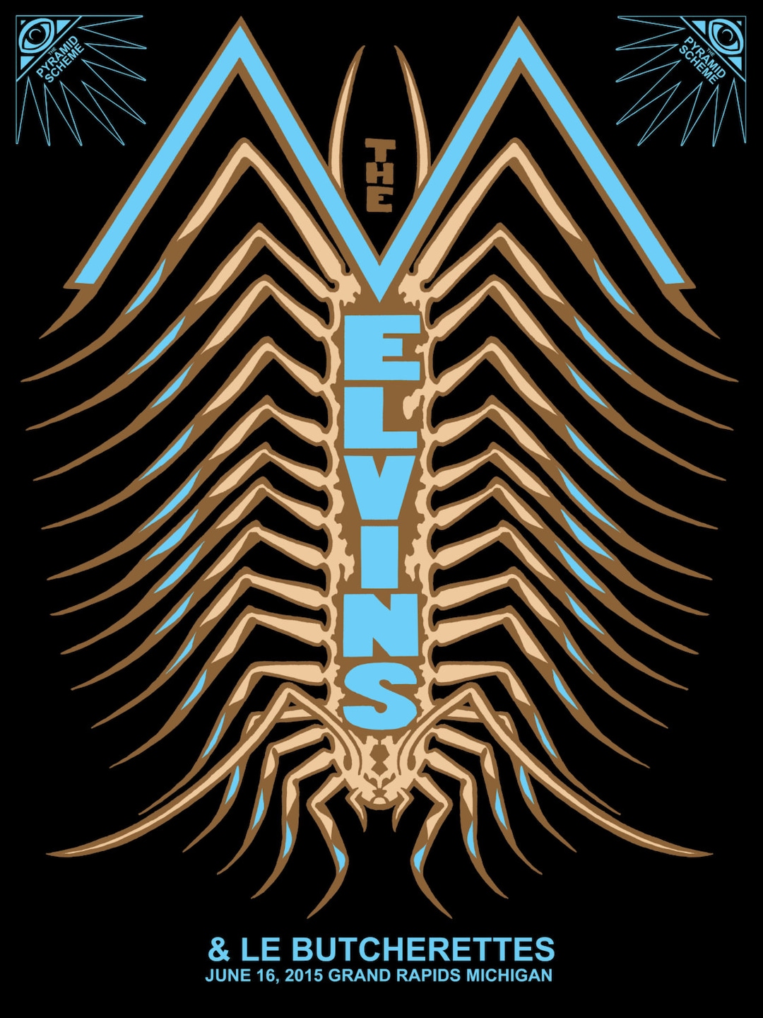 MELVINS + Le Butcherettes Screen Printed Poster - Etsy