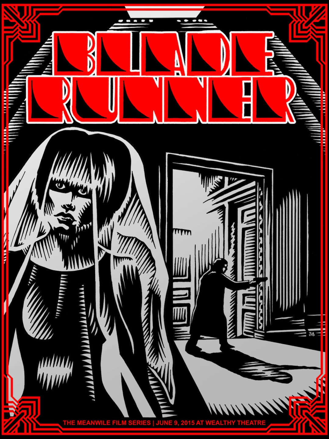 BLADE RUNNER Screen Printed Poster 18x24 - Etsy