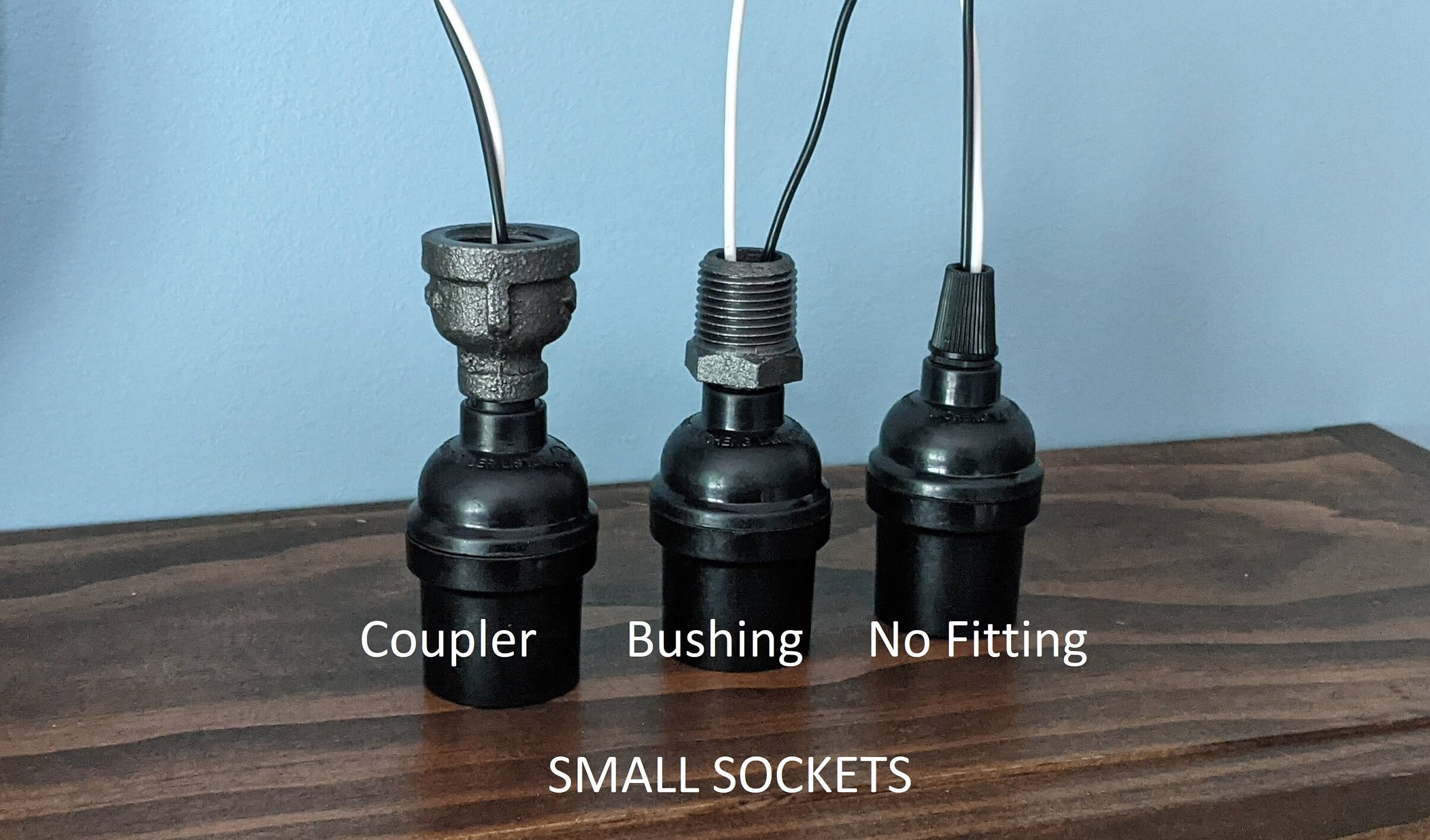 Industrial Pipe Lamp Socket 1/2 120 250 Volt Steampunk | Etsy