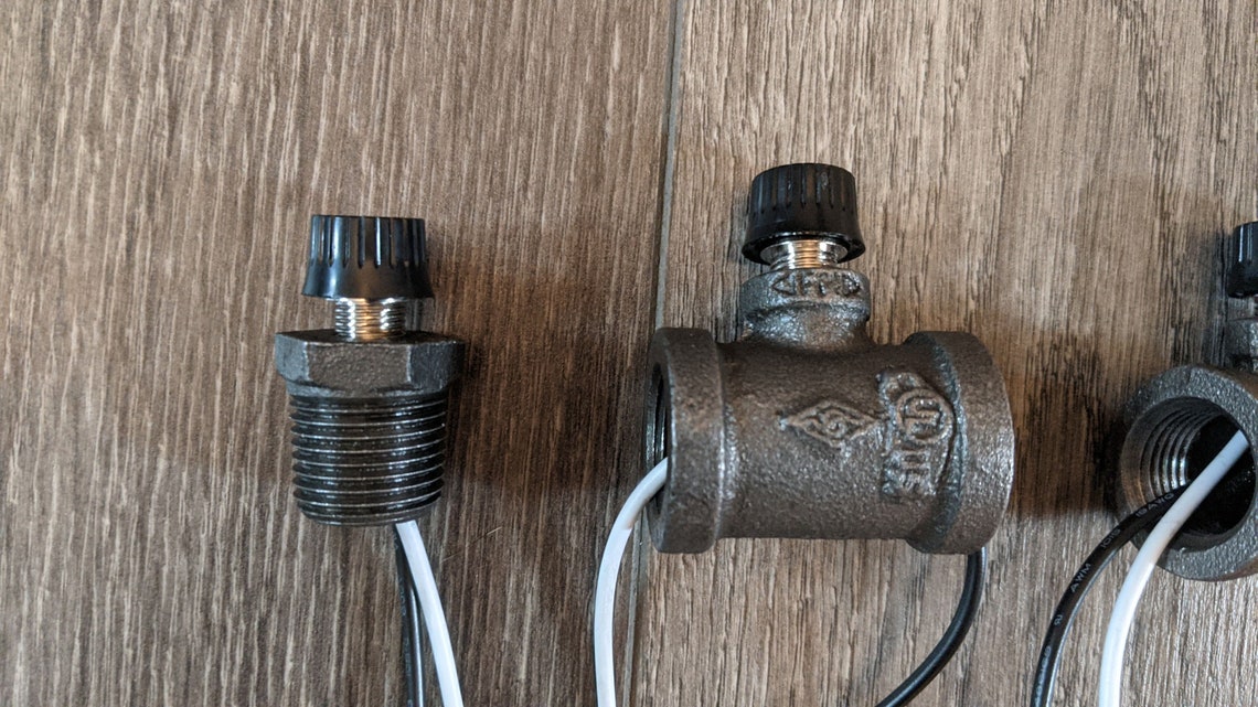Industrial Vintage Style Pipe Lamp Rotary Switch 1/2" 3/4" 120-240 Volt ...
