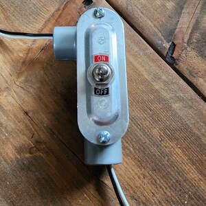 On/off Toggle Power Switch Module for Steampunk Industrial Pipe Lamp ...