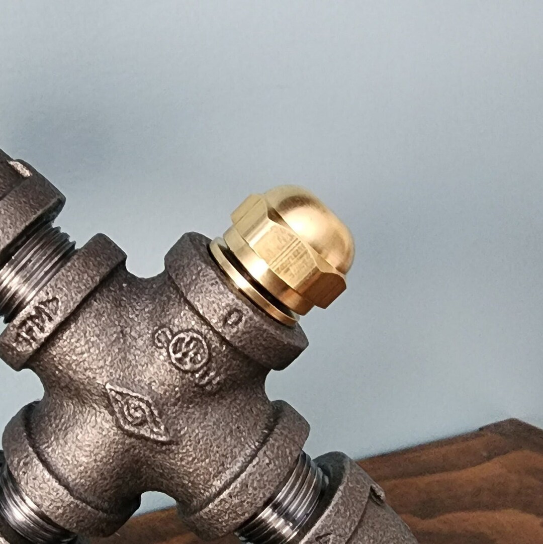 Vintage Brass Capped Rotary Switch for Sophisticated Steampunk Decor ...