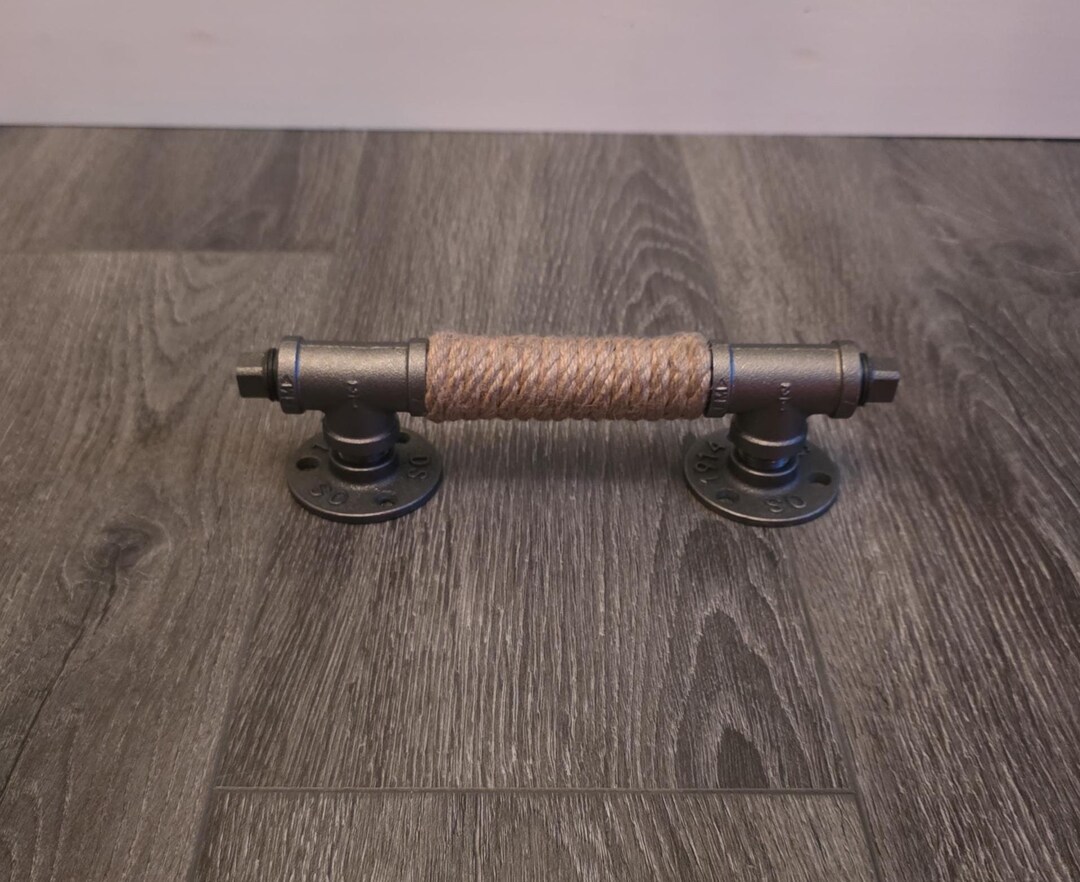 Industrial Pipe Door Handle | Barn Door Handle | Pipe Door Handle ...