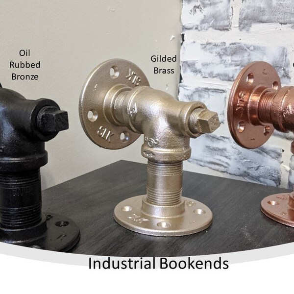 Pipe Bookends - Etsy