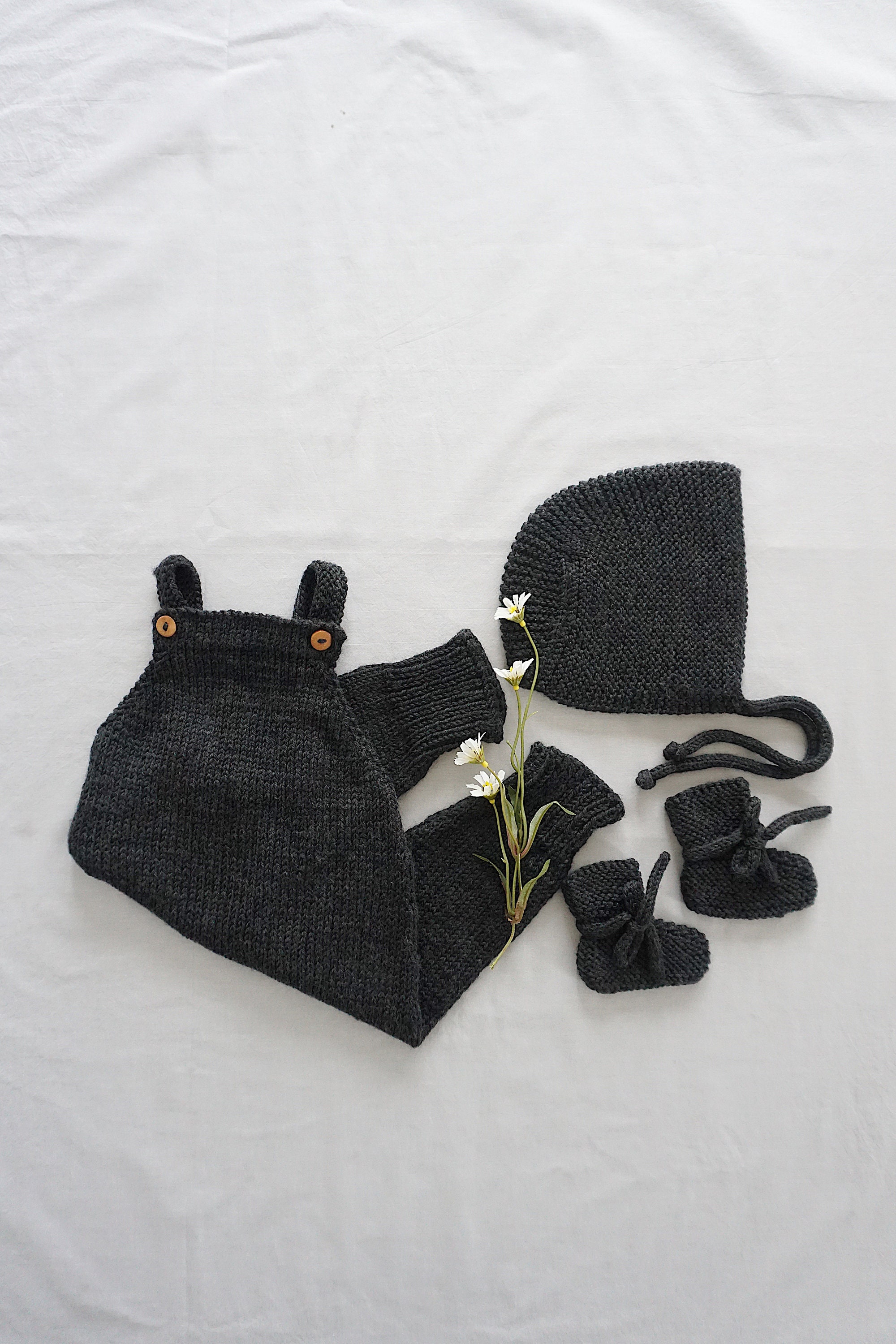 The Knit Overalls Knitting Pattern for Boys and Girls and Babies - Etsy