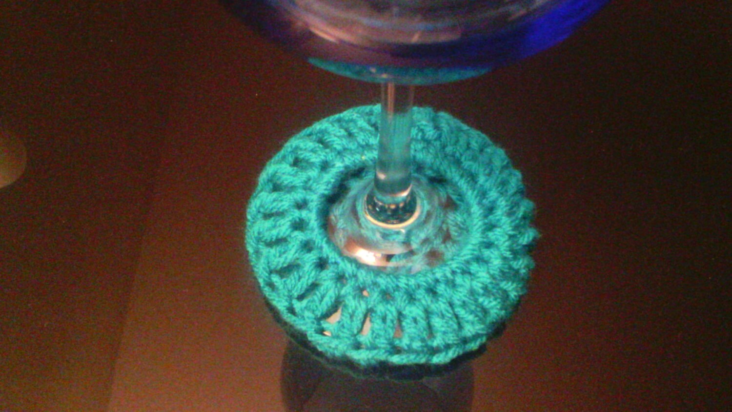 Wine Glass Coaster Etsy