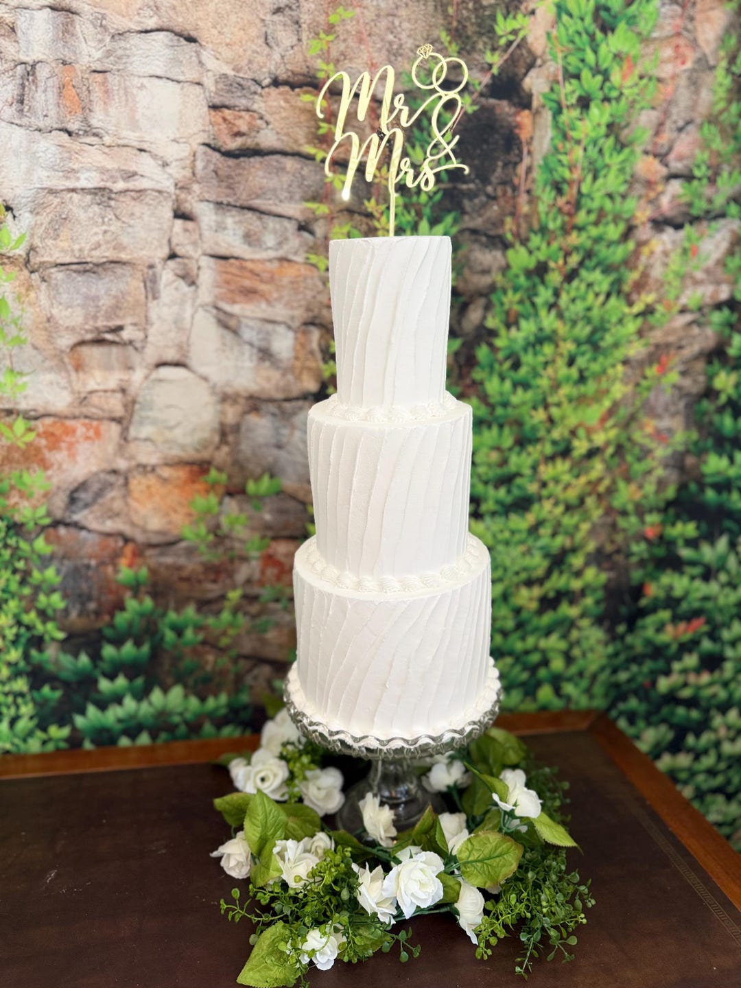 Fake Cake, Tall 3 Tier Faux Cake Display, Photo Prop, Fake Food, Cake ...