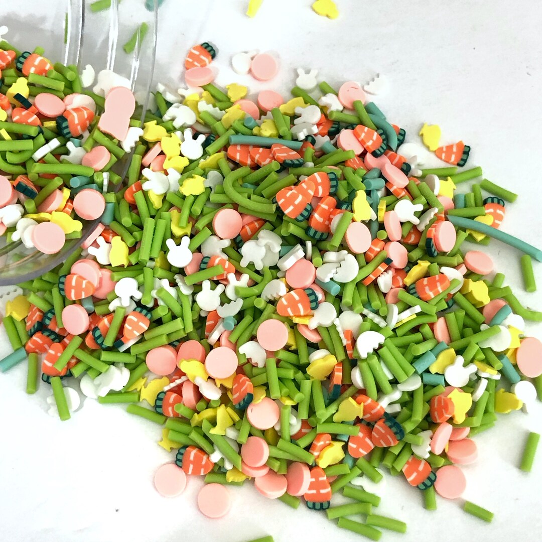 Easter Faux Sprinkle Mix, Polymer Clay, Fake Baking Crafts - Etsy