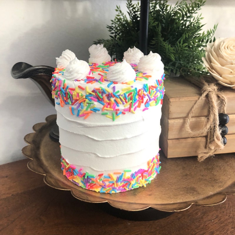 Fake Birthday Cake - Etsy