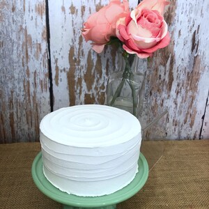 Fake White Cake, 5 Inch Cake Display, Photography Food Prop, Artificial ...
