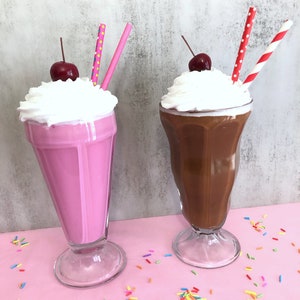 Fake Milkshake, Fake Ice Cream, Fake Food, Faux Food Prop, Photo Prop ...