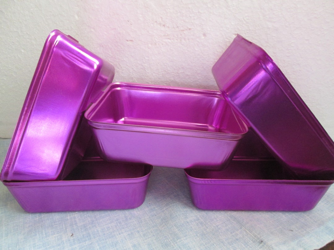 Vintage Set of 5 Roberts Dairy Cottage Cheese Containers, Storage ...