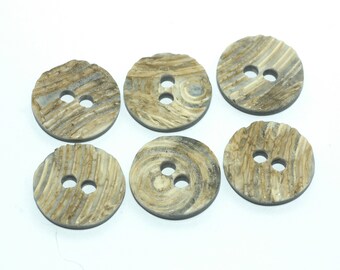 Faux Shell Button | Etsy