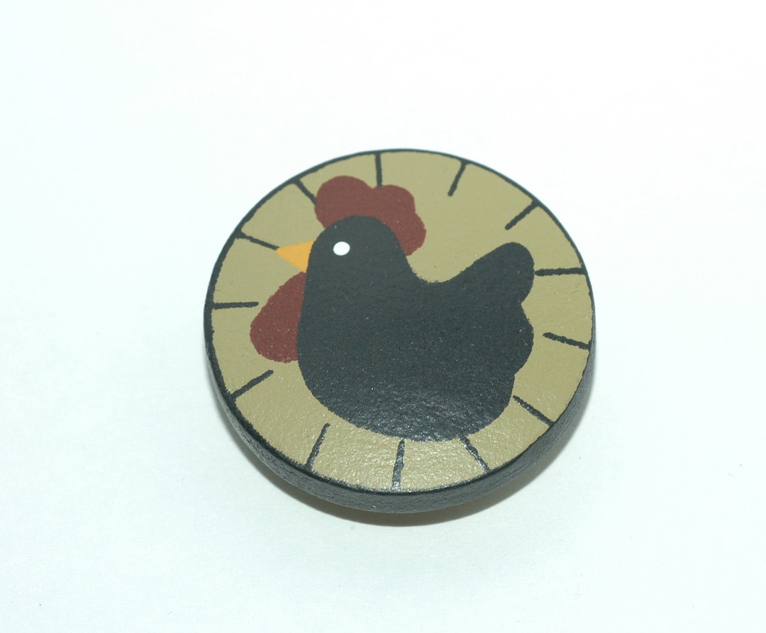 Big Rooster Button. Size 1 1/8" (28mm) - Etsy