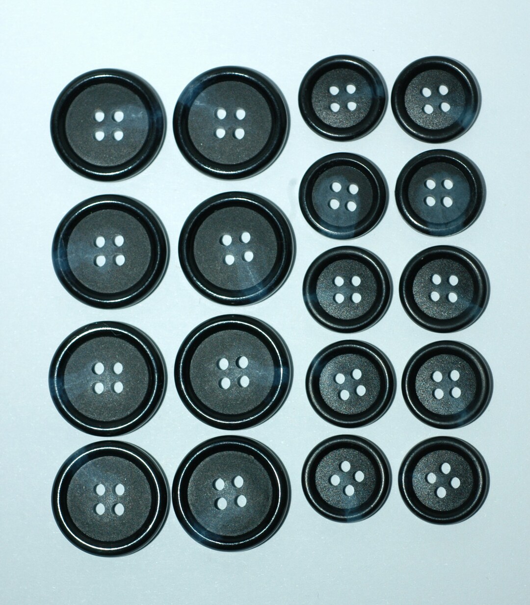 Navy Blue Double Breasted Suit Button Set - Etsy