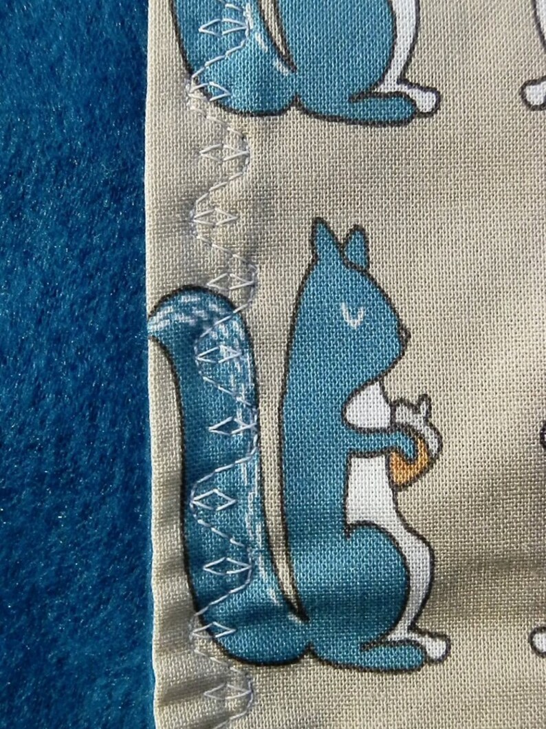 Woodland Animal Baby Blanket, Squirrel Baby Blanket, Andrea Lauren ...