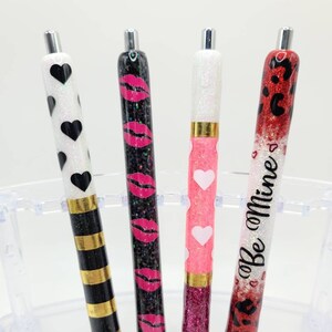 Valentines Day Pens, Love, Kisses, Lips, Hearts, Inkjoy Gel Pens ...