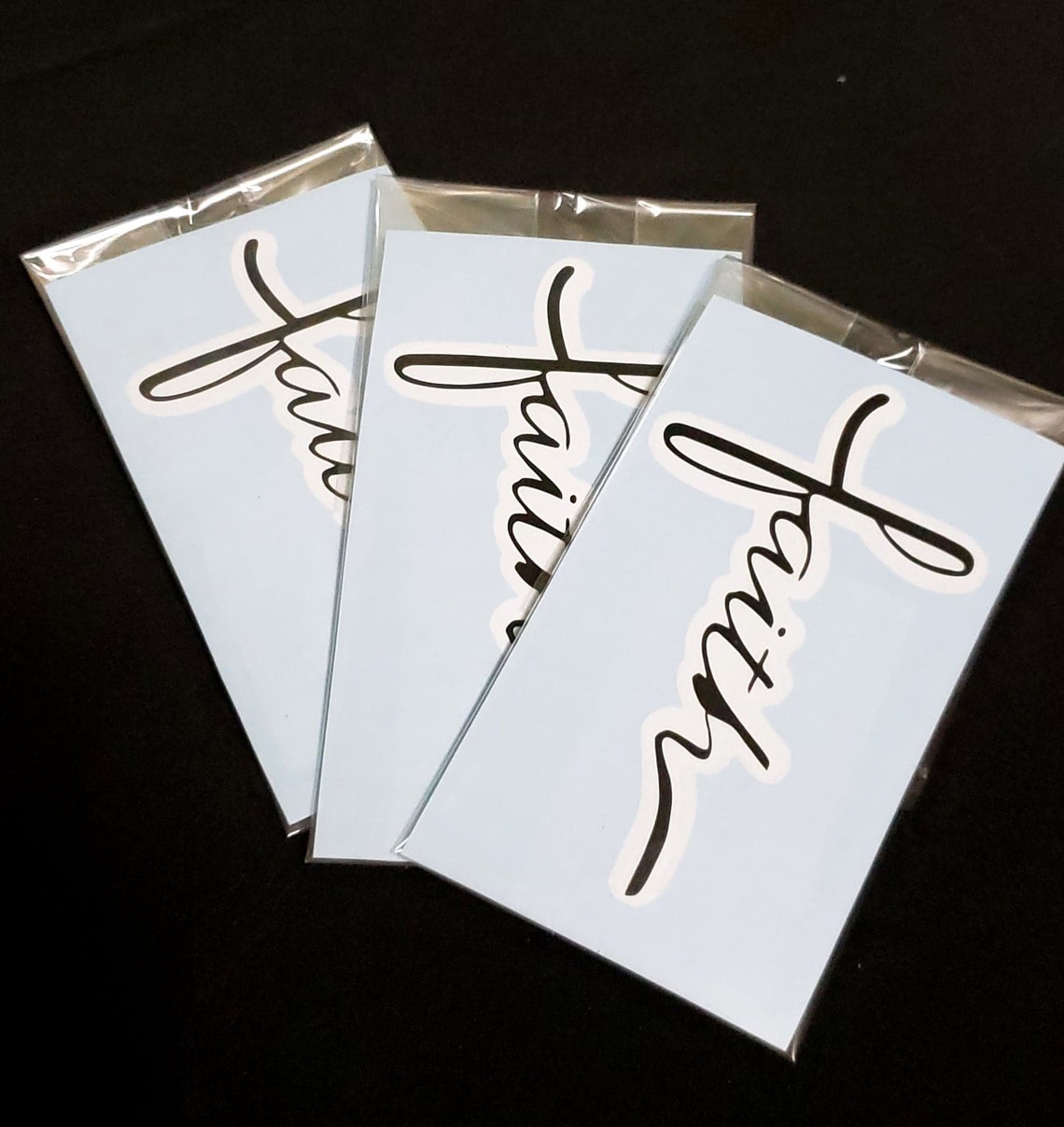 Faith Vinyl Decal Oracle 651 Christian Jesus the Cross - Etsy