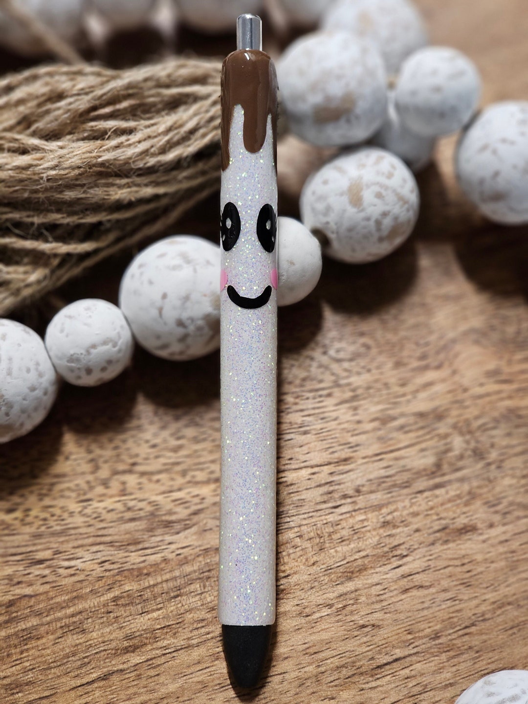 S'mores Inkjoy Gel Pen, REFILLABLE, Black Ink, Fun Gift, Campfire, Fall ...