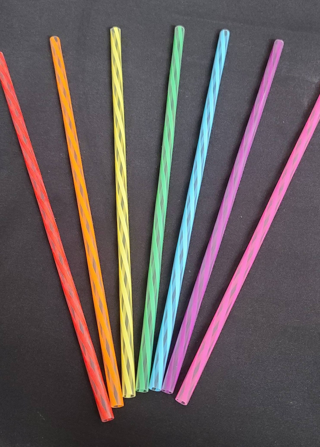 11 Inch Straws - Add to Your Tumbler Order for A Pop of Color - Red ...