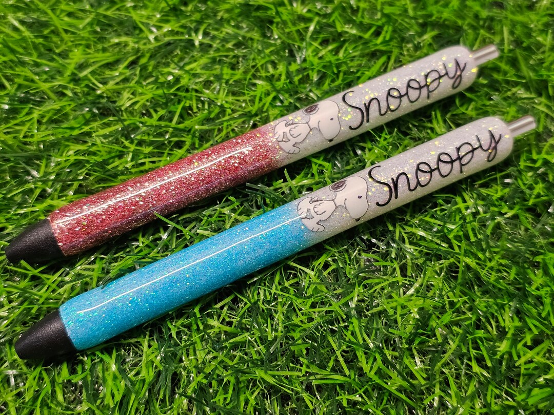 Snoopy Inkjoy Gel Pen, Refillable, Cartoon, Snoopy Gift, Charlie Brown ...
