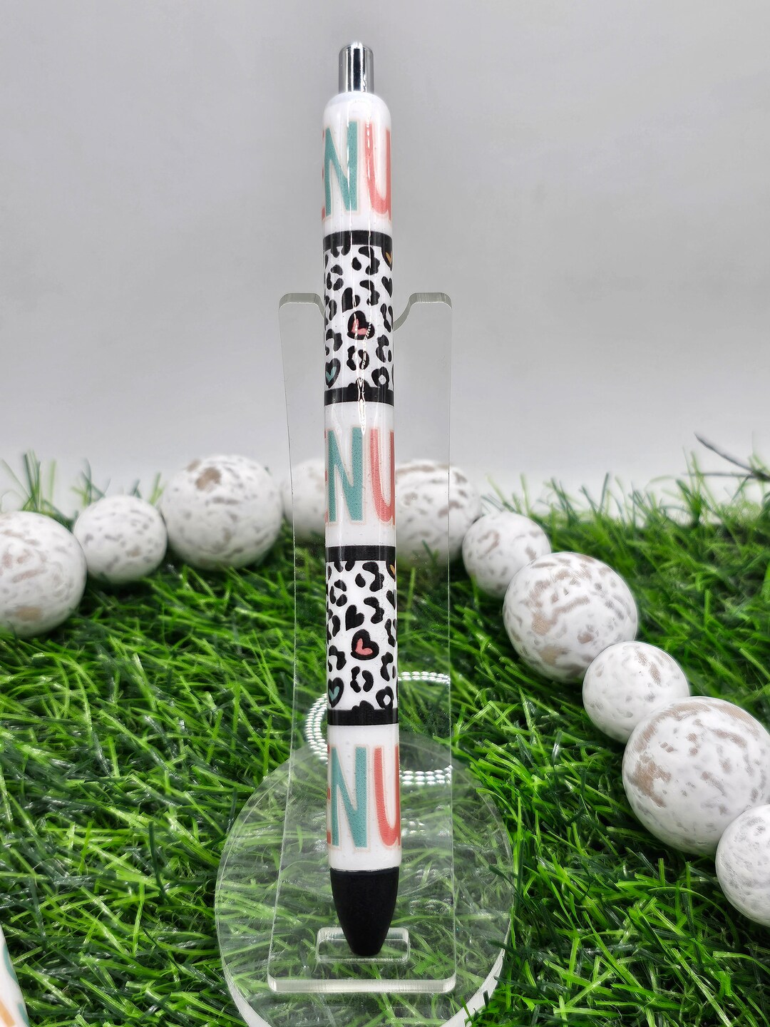 Nurse Leopard Print Pen, Inkjoy Gel Pen, Refillable, Gift for Nurses ...