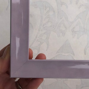 Lilac Purple Picture Frame- Lavender Lacquer Photo Frame- A5 A4 A3 4x4 ...