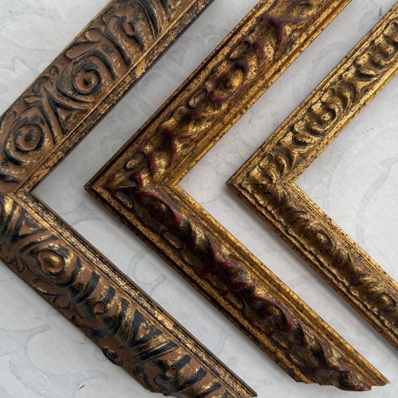 Baroque Frame 4x4 - Etsy