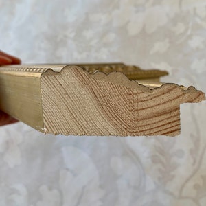 2 1/4" Large Gold Picture Frame - Ornate Victorian Design - Soft Muted ...