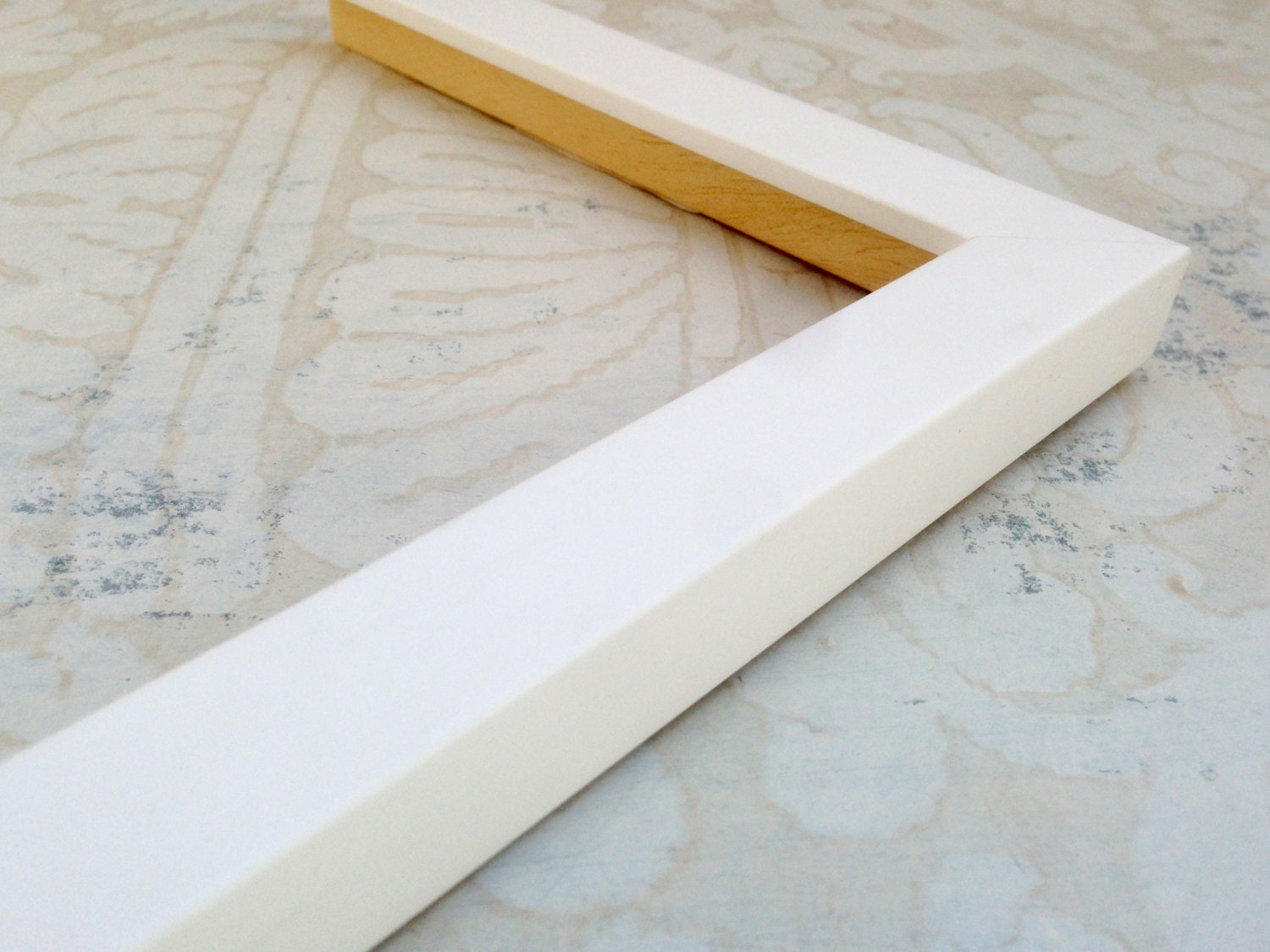 Simple White Picture Frames Gallery Frame Minimalist | Etsy