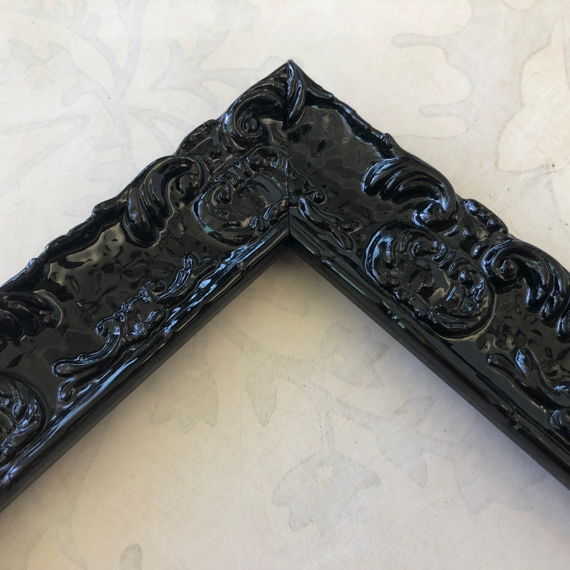 Black A3 Ornate Frame - Etsy