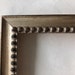 Distressed Silver Picture Frame W/bead Silver Wedding Frame - Etsy