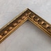 Chunky Bead Gold Picture Frame, Antique Distressed Finish Custom ...