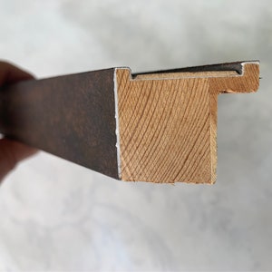 Industrial Picture Frame in Rusted "metal"- Nautical Decor- 24x36 20x30 ...