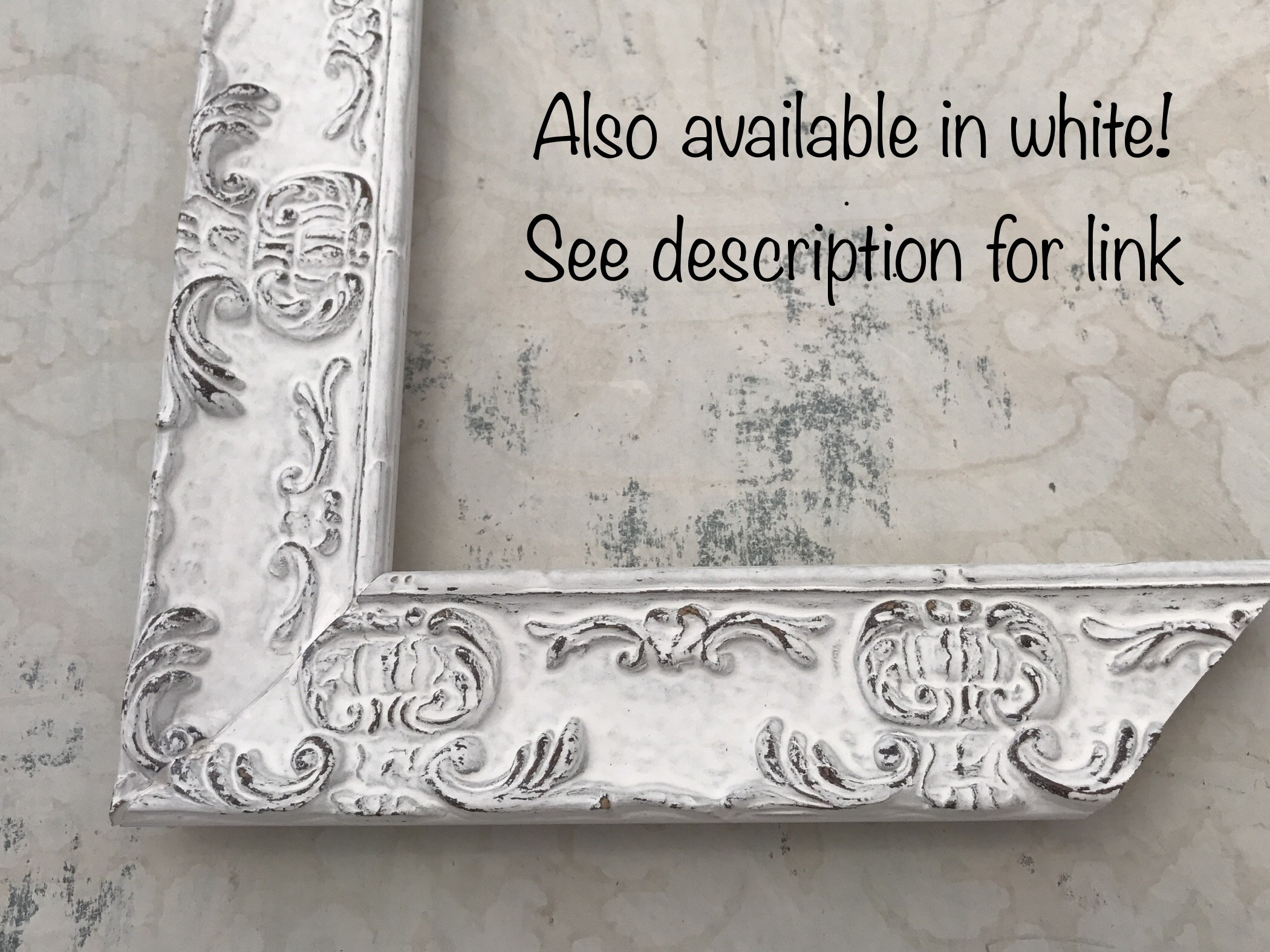 Satin Black Picture Frame Victorian Gothic Style A4 4x4 4x6 | Etsy