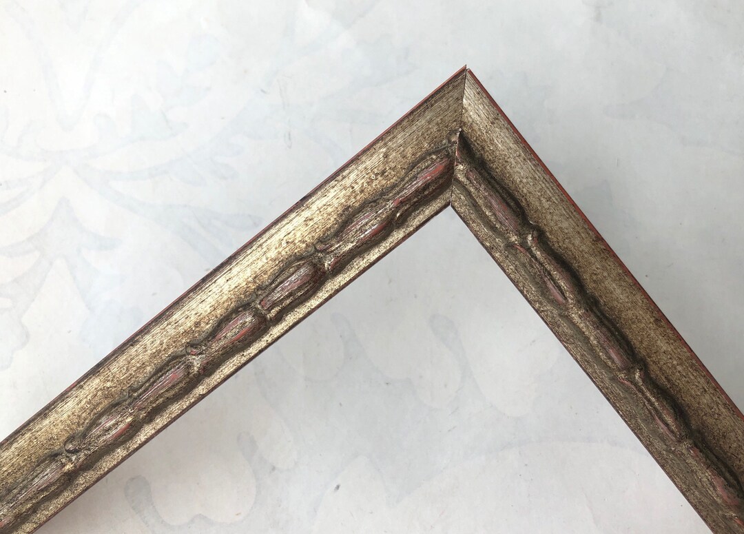 Antiqued Silver Picture Frame- Vintage Shabby Chic Style A4 A3 4x6 5x5 ...