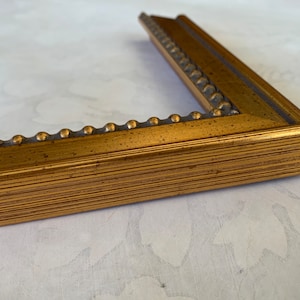 Elegant Gold Beaded Picture Frame- Classic Design- Custom Sizes- 24x36 ...