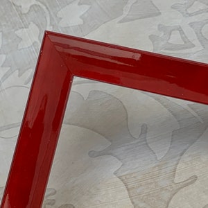 Red Lacquer Picture Frame- Photo Frame- Certificate Diploma Frame- A5 ...
