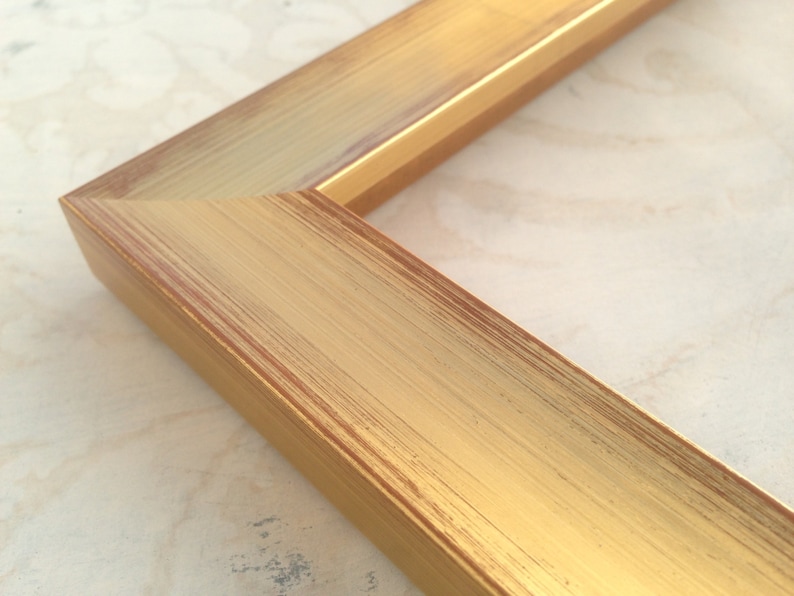 Contemporary Gold Picture Frame Photo Frame A4 A4 A3 4x4 5X5 - Etsy Ireland