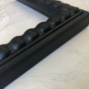 Chunky Bead Black Picture Frame- Custom Framing- A3 A4 A5 4x4 5x7 8x10 ...