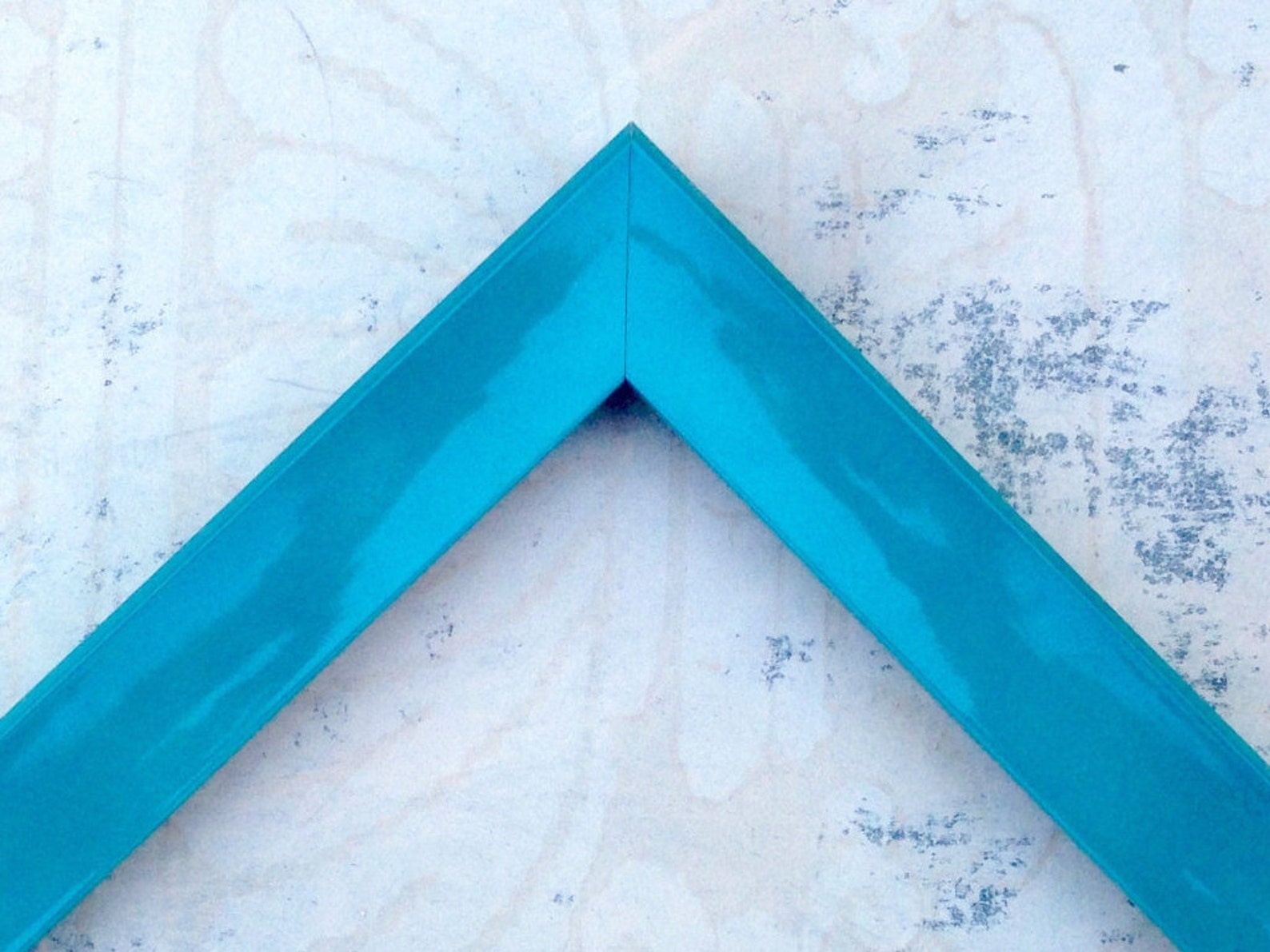 Turquoise Blue Picture Frame Shiny Lacquer Photo Frame A5 A4 | Etsy