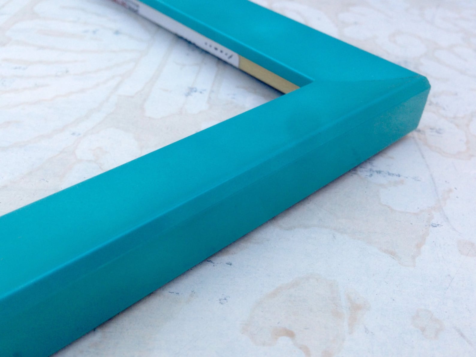 Turquoise Blue Picture Frame Shiny Lacquer Photo Frame A5 A4 | Etsy