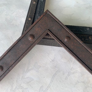 Industrial Picture Frame in Rusted "metal"- Nautical Decor- 24x36 20x30 ...